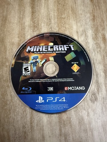 Minecraft PlayStation 4 Edition, PS4 Game, Disc Only - (See Pics) | eBay