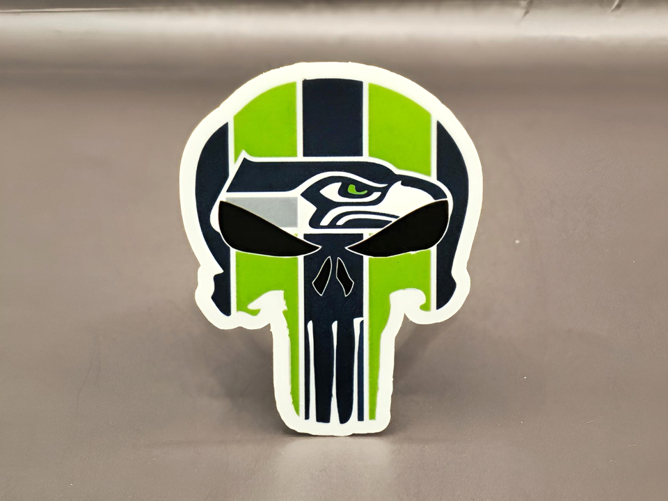Football Vinyl Decal Stickers Washington 12th Man Go Hawks Seattle ...