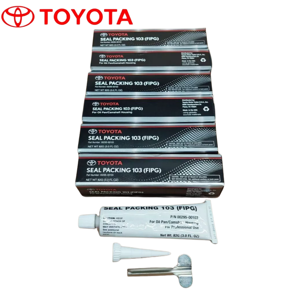Toyota Lexus Oil Pan Sealer FIPG Seal Packing 103 00295-00103 Gasket ...