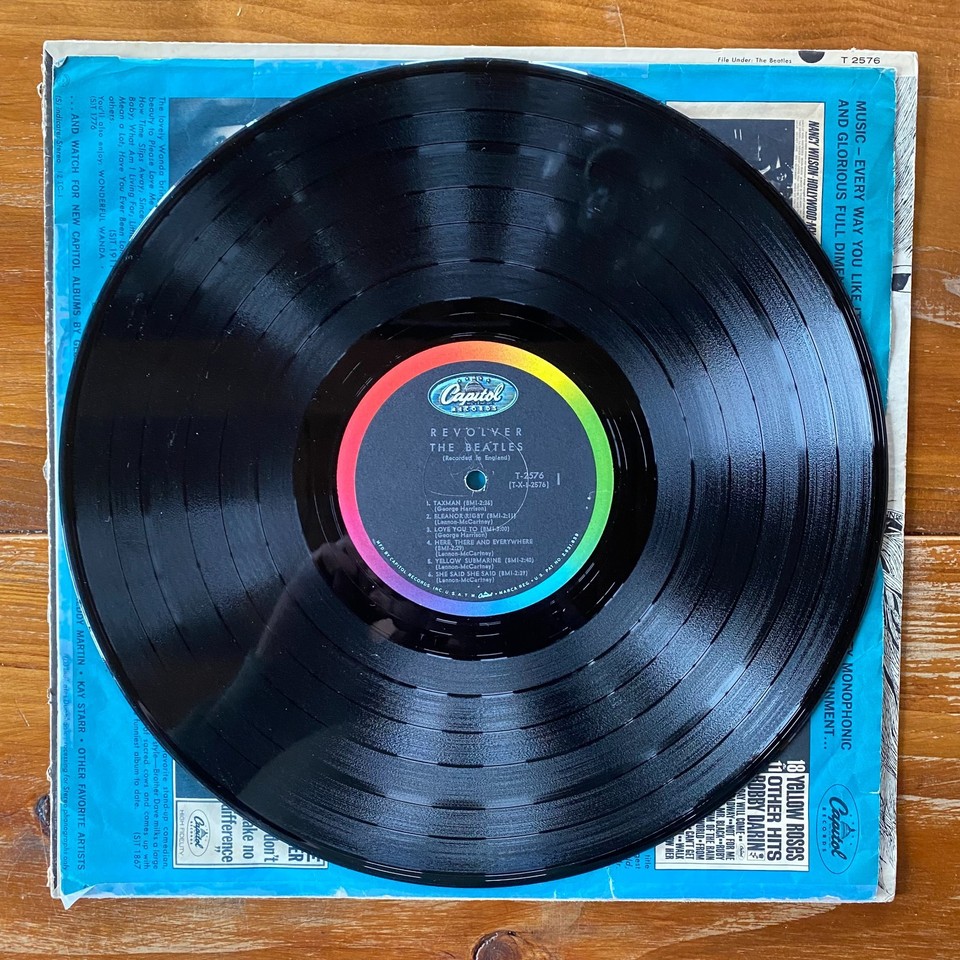 The Beatles – Revolver – Psych Rock-Rock ‘n Roll Vinyl LP – OG Mono | eBay