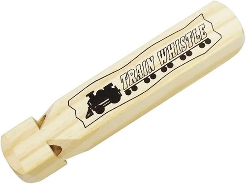 Solid Wood Train Whistle 4 Tone, Role Play Lover Wooden Whistle Thomas ...