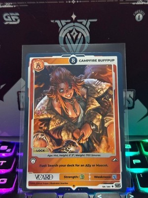 VCARD Awakened Worlds - 1st Edition - Campfire Buffpup - Power 8 ...