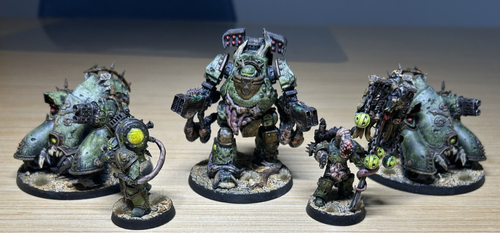 Death Guard Vehicle and Character Lot Warhammer 40k | eBay