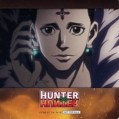 HUNTER HUNTER nice Chrollo Lucilfur card coaster Japan toy Collection ...