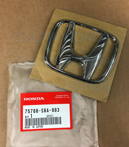 Genuine OEM Honda Civic Front Grille H Emblem 2004 - 2005 (75700-S6A ...