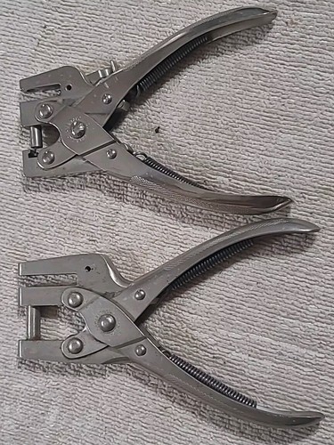 Vintage USA Sargent & Co Hole Punch Parallel Pliers Set, New Haven ...