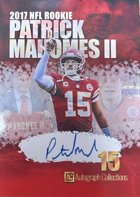 Patrick Mahomes 2017 Autograph Collections | eBay