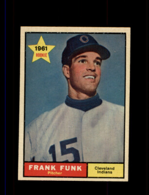 1961 FRANK FUNK TOPPS #362 INDIANS *0954 | eBay