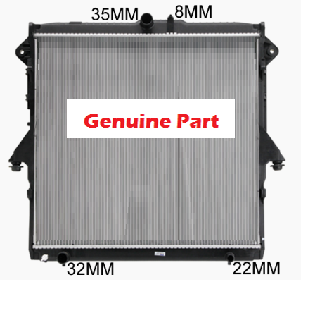 Radiator For Ford Ranger PX 2.2L 3.2L TD Mazda BT-50 2.2L 3.2L AUTO 11 ...