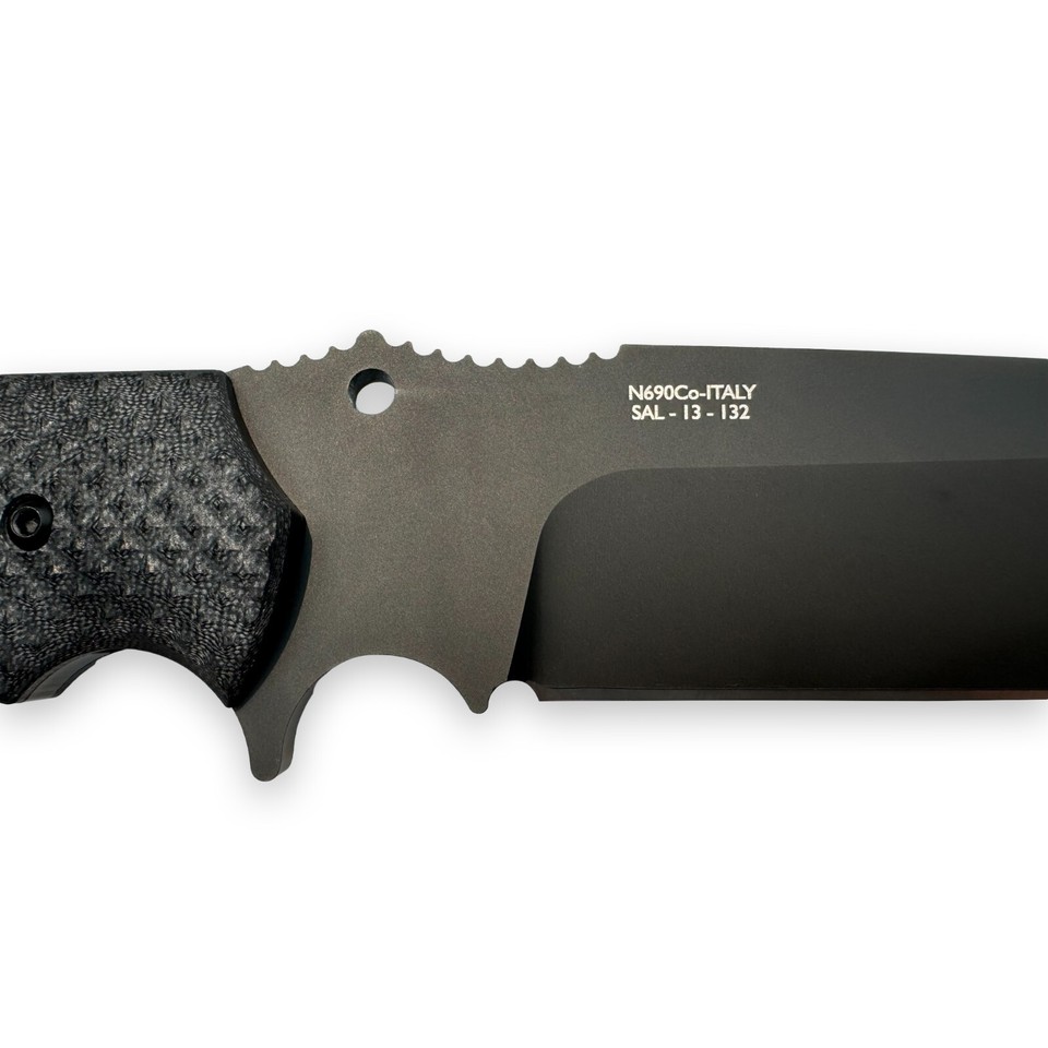 COMBATIVE EDGE SALUS G10 FOX Knife Fixed Blade Combat Military Survival ...