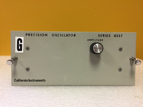 California Instruments 855T-3-RPR 0.005% Acc, Precision 3 Ph Plug-in ...