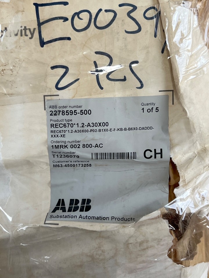 ABB REC670 1MRK004814-AC BAY CONTROL | eBay