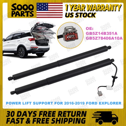 2Pcs Rear Tailgate Power Hatch Lift Support Struts For 2016 - 2019 Ford ...