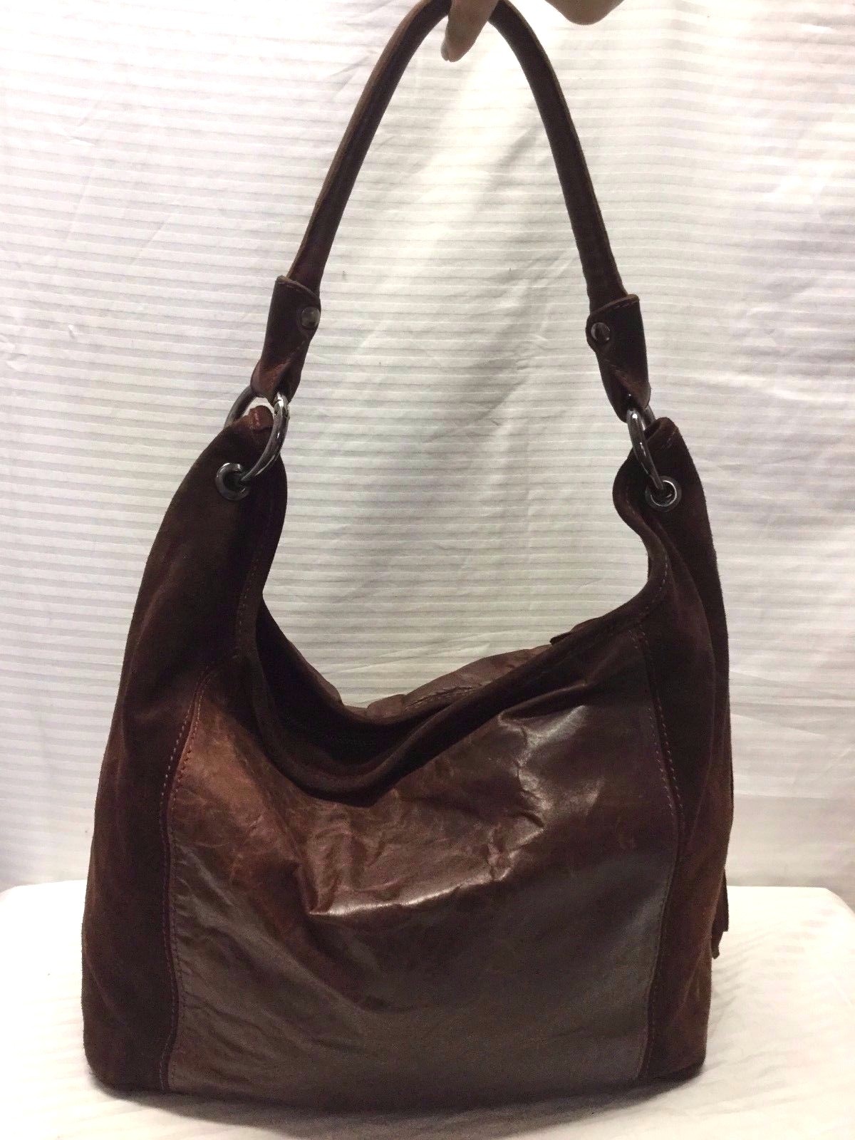Innue Brown Leather Shoulder Bag, Purse, Bag | eBay