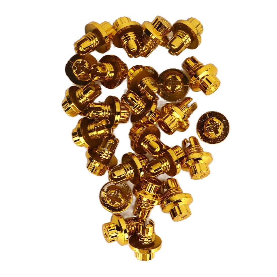 25pcs/lot Plastic Rim Lip Replacement Spike Wheel Rivets Nuts For Wheel ...