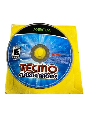 Microsoft Xbox Disc Only TESTED Tecmo Classic Arcade | eBay