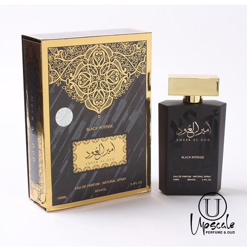 Ameer Al Oud(Prince of Oudh)Black Intense EDP 100ML saffron, wood ...