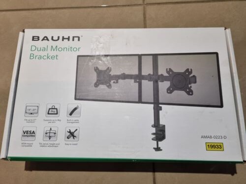 Bauhn Dual Monitor Bracket / Mount **Brand New** | eBay