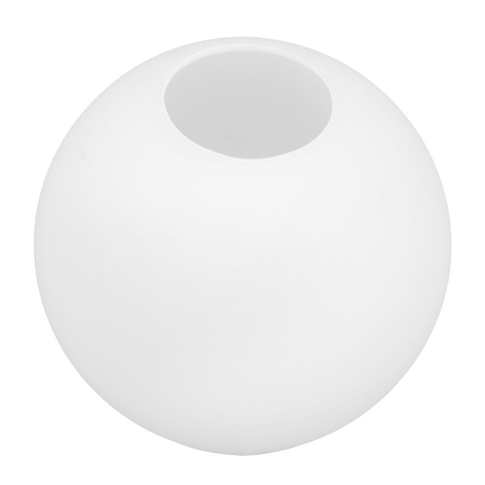 Globe Lamp Shade - E27 White Glass Spherical Lampshade - 3.94in Pendant ...