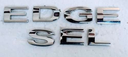 2011-2014 Ford "Edge SEL" Tailgate Trunk Letter Nameplate Badge | eBay