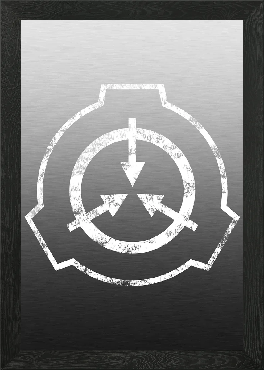 SCP Secure Contain Protect Framed Wall Art Poster Canvas Print Picture ...