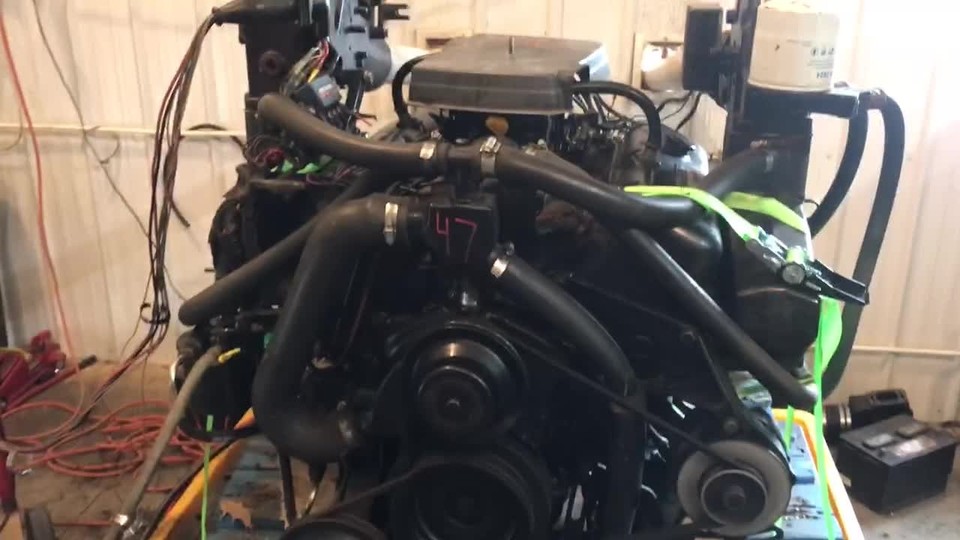 MerCruiser inboard Marine Engine 7.4 L 454 340 HP V8 NO SALT Drop In ...