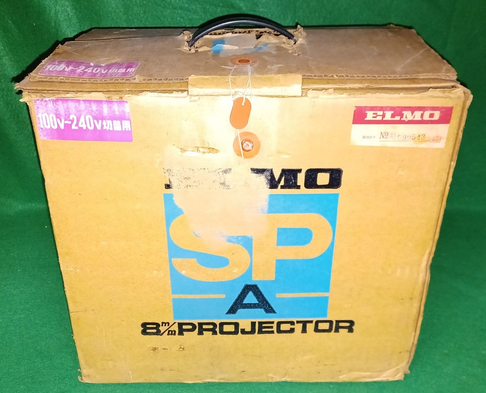 ELMO SP-A 8mm Film Projector – New Old Stock – Unused & Boxed – Japan ...