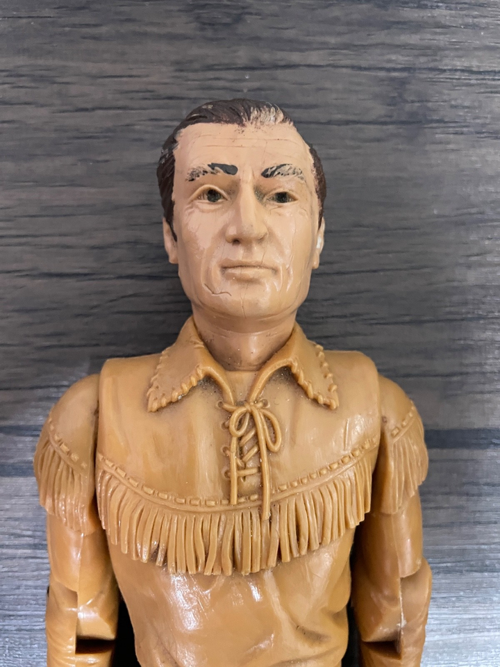 Marx Johnny West - Daniel Boone figure with box and accessories | eBay