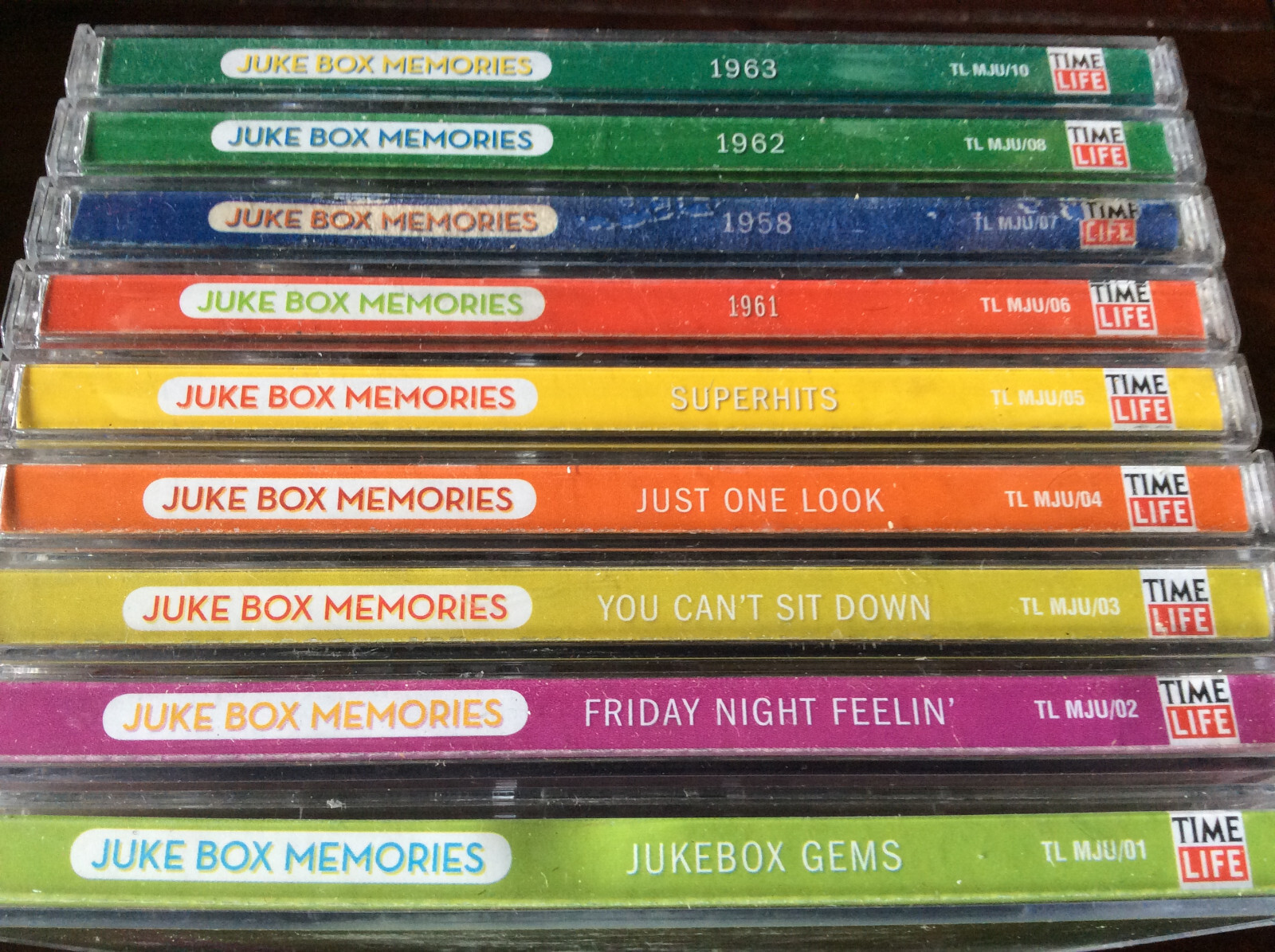 TIME LIFE - Juke Box Memories JUKEBOX [18 CD] TLMJU 01 02 03 04 05 06 ...