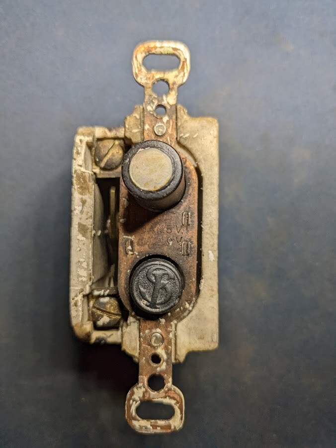 Vintage Push Button Light Switch Diagram Classic Accents Single Pole