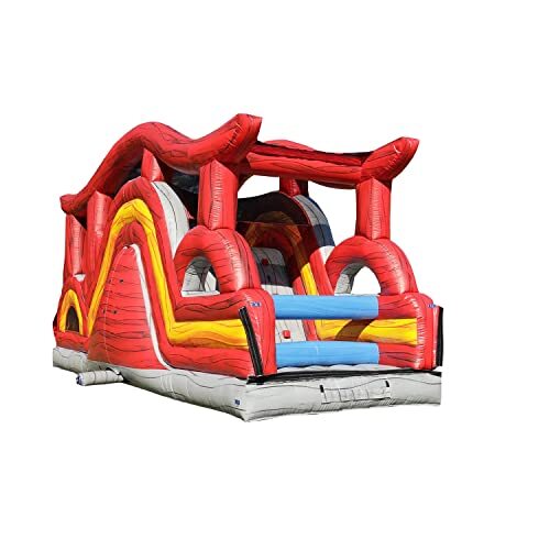 (Piece 5) JumpOrange Shadow Obstacle Course Bounce House Inflatable for ...