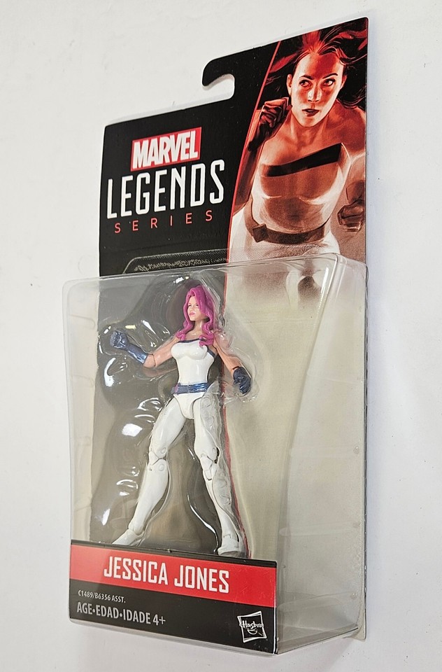 JESSICA JONES FIGURE MARVEL LEGENDS SERIES DEFENDERS MOSC HASBRO 4 ...