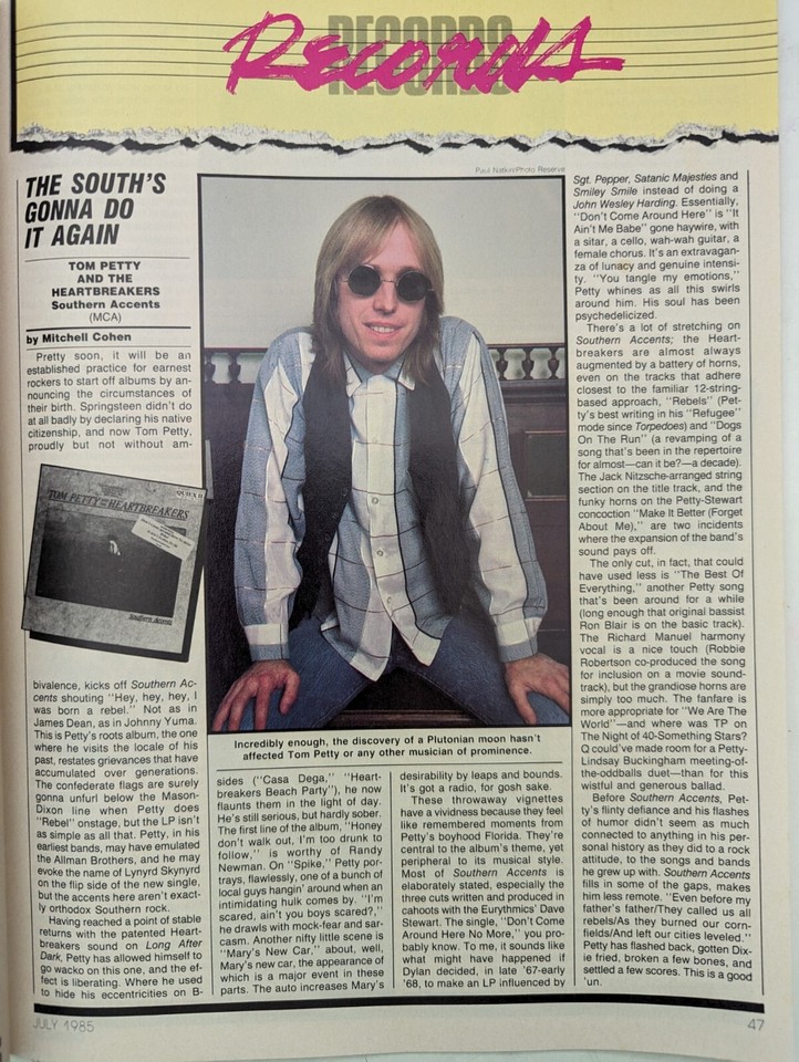 Creem Magazine July 1985 Prince, Iron Maiden, David Lee Roth, Motley ...