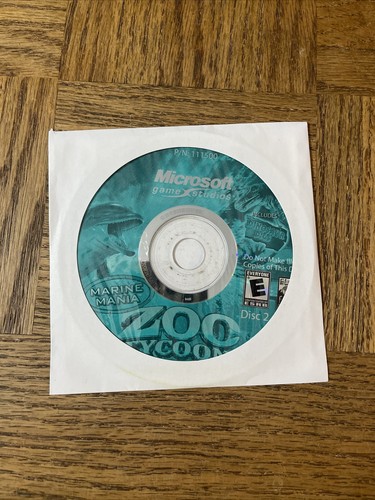 Zoo Tycoon PC CD Rom | eBay