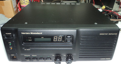 Vertex VXR7000 VXR-7000 UHF 450-480 MHz 40 Watt Repeater w/ Duplexer ...