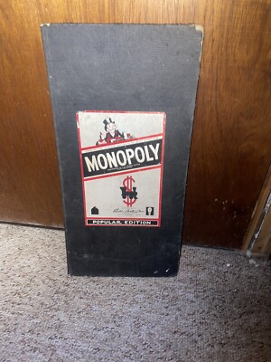 Vintage Monopoly Game Board 1940’s 50’s | eBay