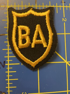 Vintage BA B.A. Shield Crest Patch Bethlehem Academy Catholic High ...