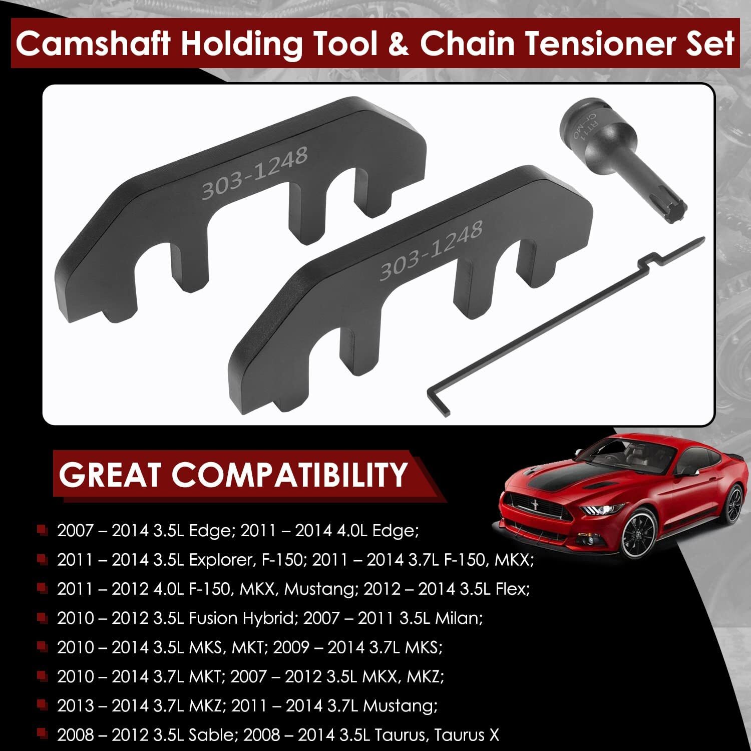 for Ford Camshaft Holding Tool Timing Alignment Kits 303-1248 303-1530 ...