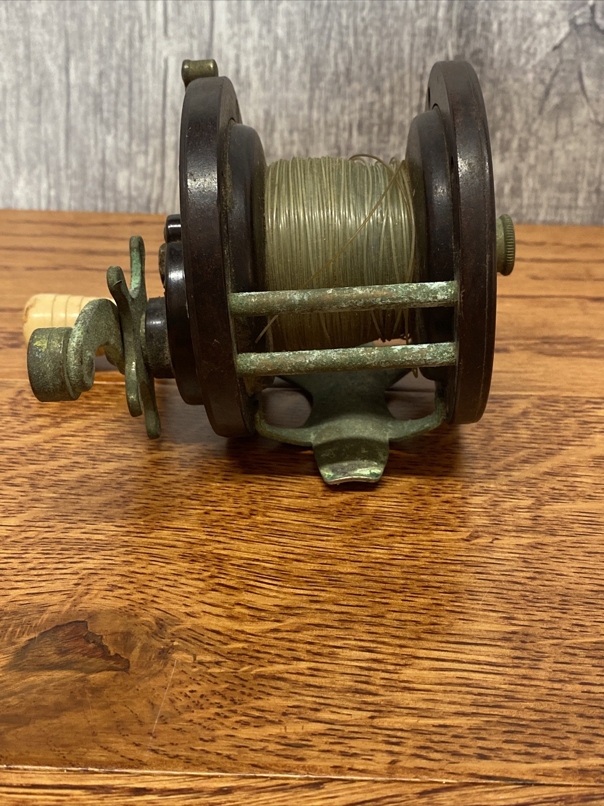 PENN #85 FISHING REEL White Handle Vintage | eBay