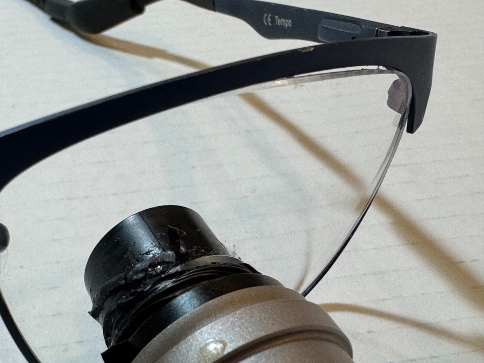 ORASCOPTIC LOUPES 3.5X TEMPO SLATE FRAME DENTAL HYGIENIST | eBay