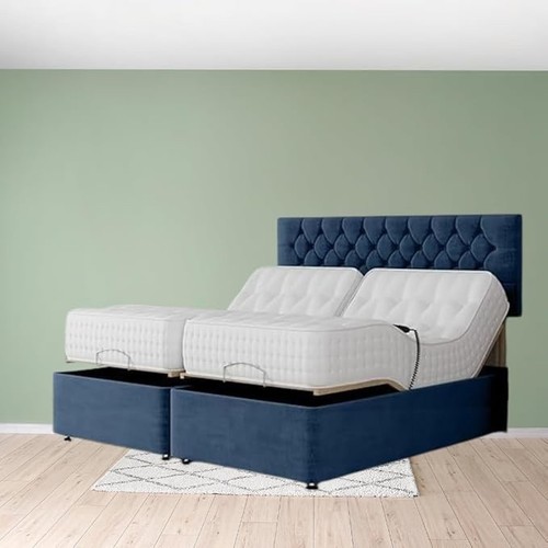 Restwell Electric Adjustable Bed Cream All Sizes + Mattress & Matching ...