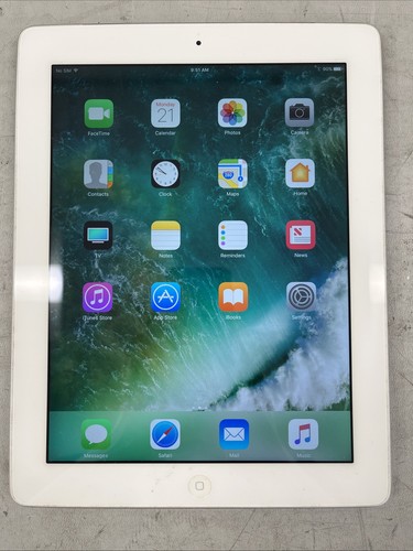 Silver iPad 4th Gen 128GB WiFi+Cellular Verizon 885909715992| eBay