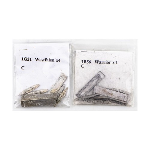 Noble Mini Figurehead Ships - WWI Ships - Loose Miniatures WWI Ship ...