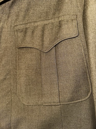 WWII U.S. Army 95th Infantry Division Wool "Ike" Uniform Jacket 38S ...