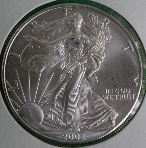 2002 BU American Silver Eagle Dollar Uncirculated ASE US Mint Bullion Coin | eBay