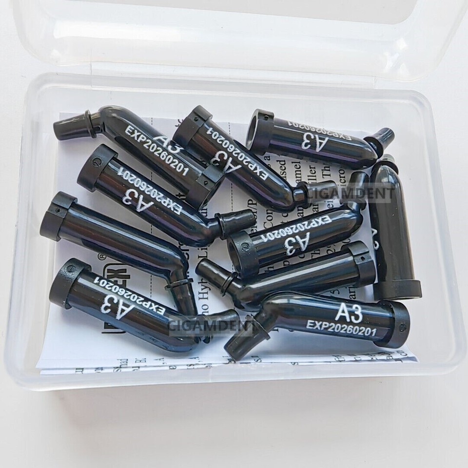 Dental Composite Capsules A1 A2 A3 Light Cure Compules Unidose Fit 3M ...