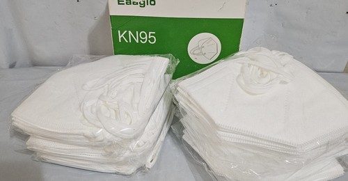 KN95 Face Mask White 5 Layer Dust Safety Masks 35 ct | eBay