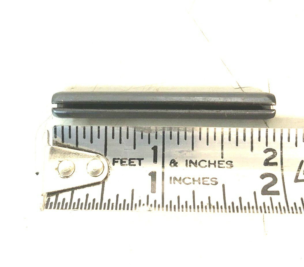 1/4" x 2" Black Phosphate 1050-1095 Slotted Steel Spring Roll Pins Qty ...