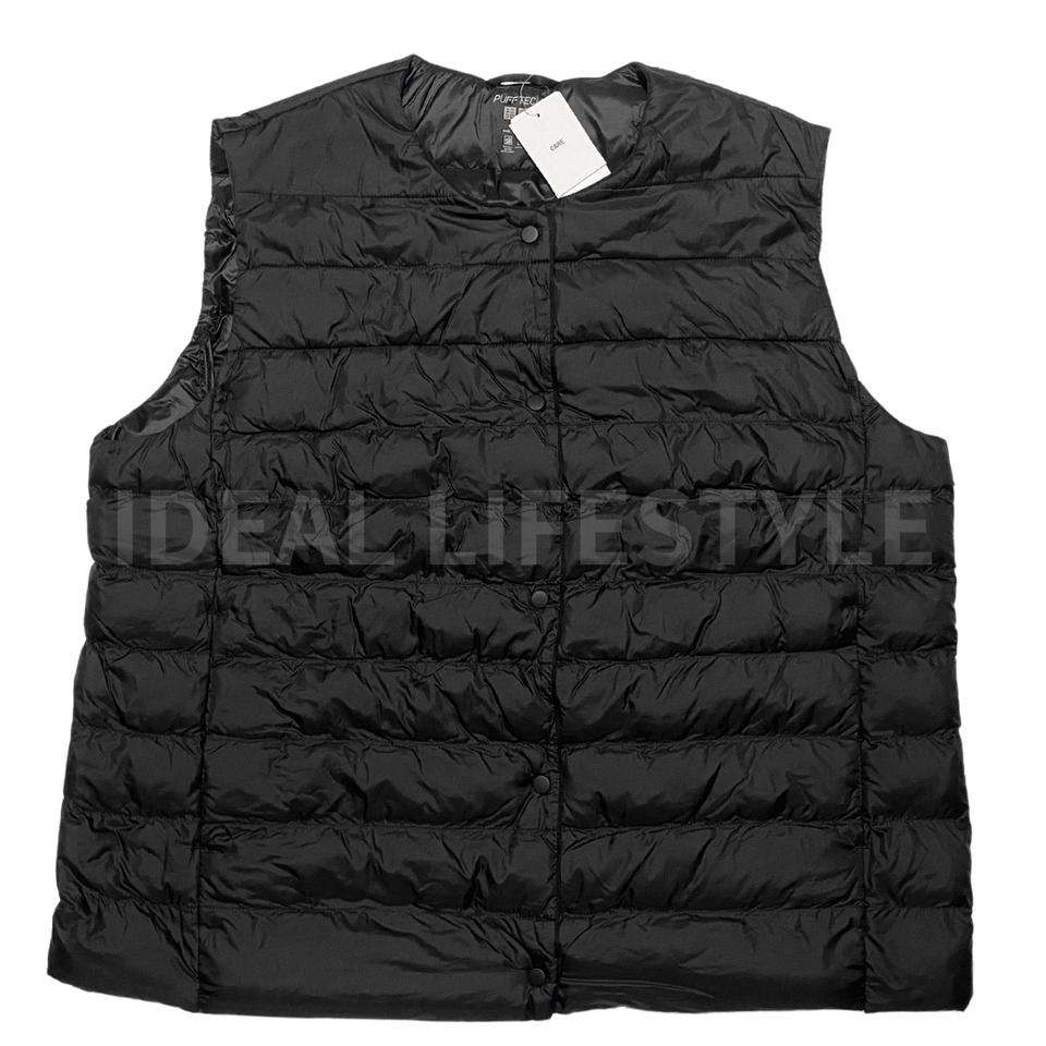 UNIQLO PUFFTECH Compact Vest S-3XL Packable Padded Sleeveless Women ...