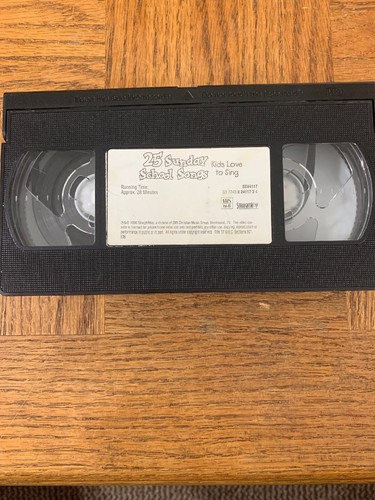 25 Sunday School Songs VHS | eBay